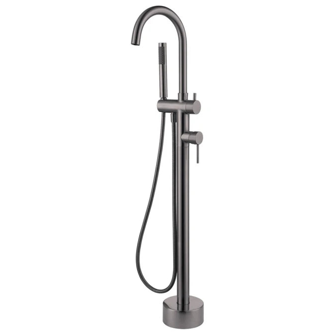 Coral Free Standing Floor Mixer Bath Spout & Hand Held Shower Combo ...