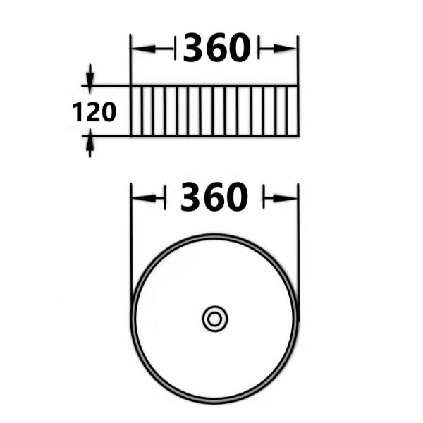 Finesse Counter Top Vanity Basin - White – The Tapware Outlet