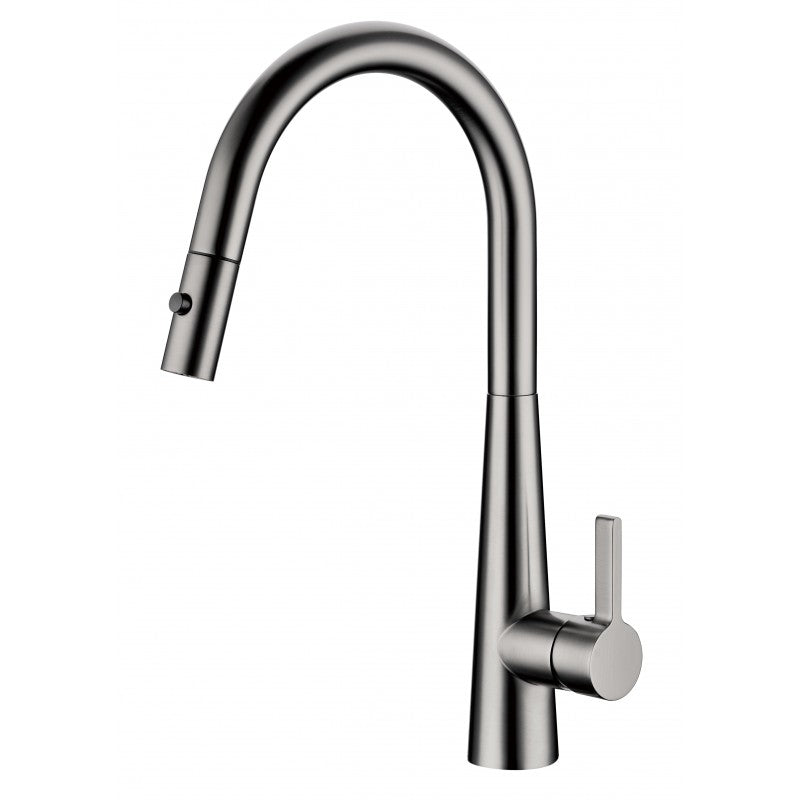 Palm Pull Out Kitchen Sink Mixer - Gunmetal Grey – The Tapware Outlet