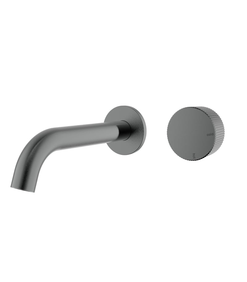 Coco Progressive Wall Mixer & Spout Set - Gunmetal – The Tapware Outlet