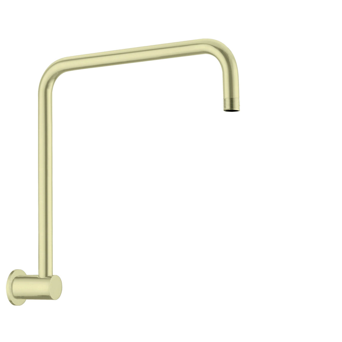 Round High Reach Shower Arm - Brushed Gold – The Tapware Outlet
