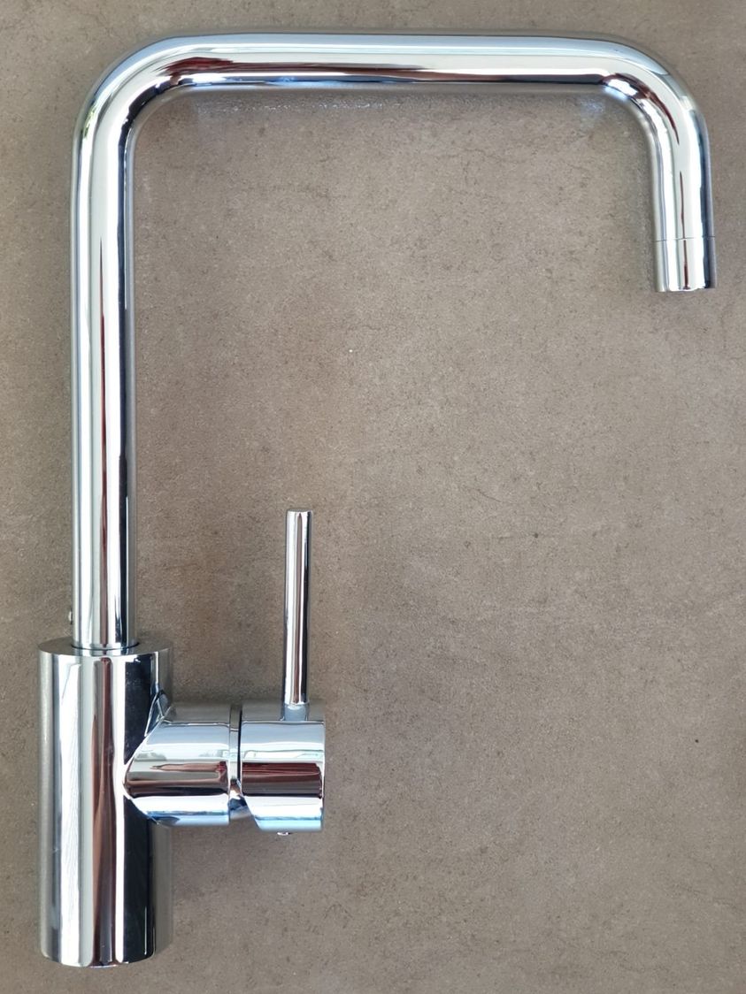 Breeze Square Neck Kitchen Sink Mixer - Chrome – The Tapware Outlet