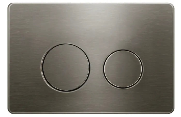 In Wall Toilet Flush Buttons - Gunmetal – The Tapware Outlet