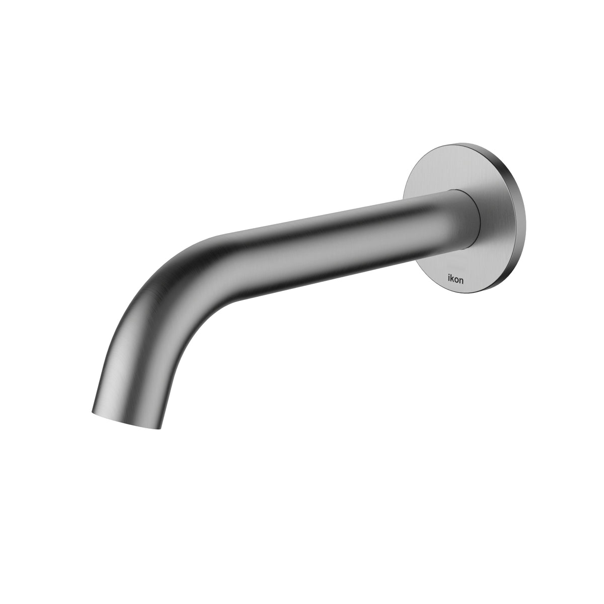 Coral Curved Wall Spout - Brushed Nickel – The Tapware Outlet