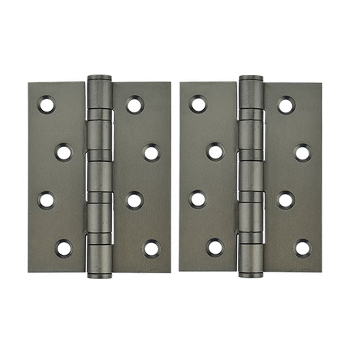 100 x 75 x 3mm Door Hinges (pair) - Gunmetal Finish – The Tapware Outlet
