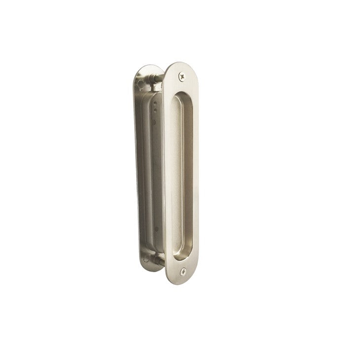 1 Pair Oval Sliding Flush Pulls - 180mm x 38mm – The Tapware Outlet
