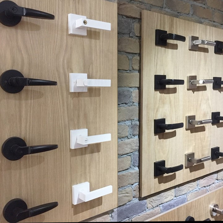 Reef Series Single Cylinder Deadbolt with a Snib - White Finish – The ...