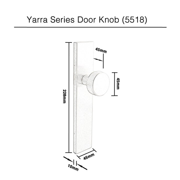 Entrance Mortice Lock with Single Door Pull - Talia Series – The ...