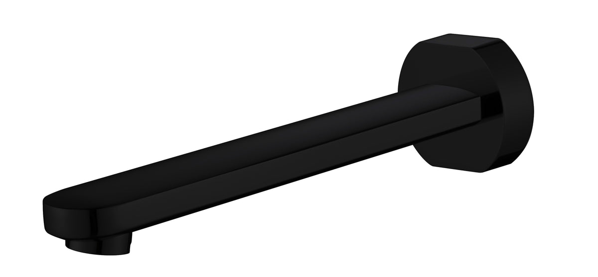 Coral Bath Spout - Matt Black – The Tapware Outlet